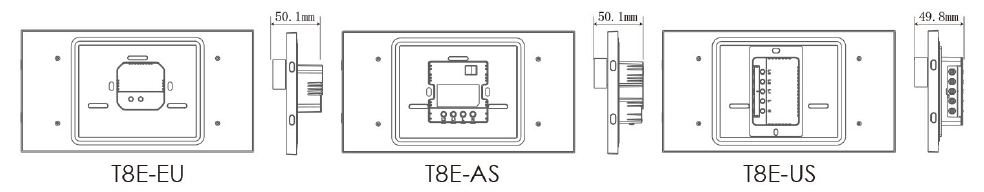 8″ Tuya Smart Home Control Panel with Knob (T8E) – SMATEK – Smart ...